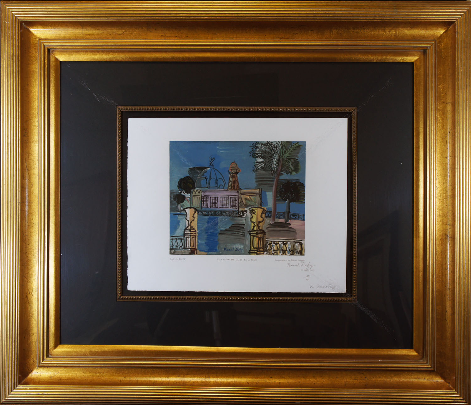 Dufy, Raoul(After), "Le Casino De La Jetee A Nice" From “Estampes",1950 ...